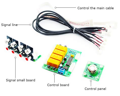 Audio Signal Input Switch Board Four Way Audio Source Switch Relay Module Sale Banggood