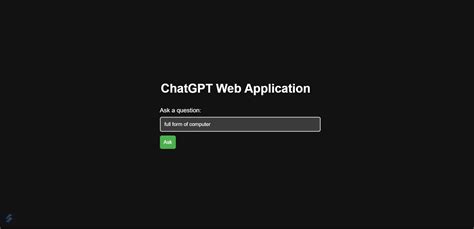 Github Karan1974flaskchatgpt The Chatgpt Web Application Is A