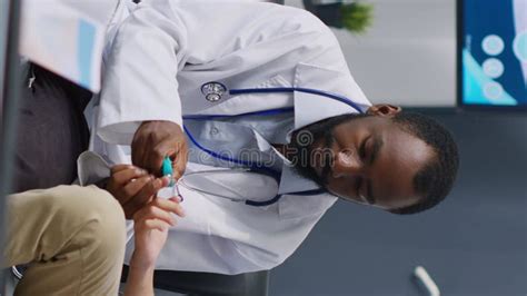 Doctor Taking Patient Insulin Level Test Stock Video Video Of Patient Disease 278350505