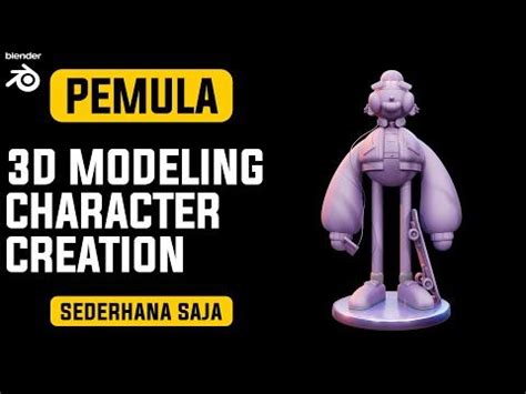 3d Character Character Creation Character Design Blender Character