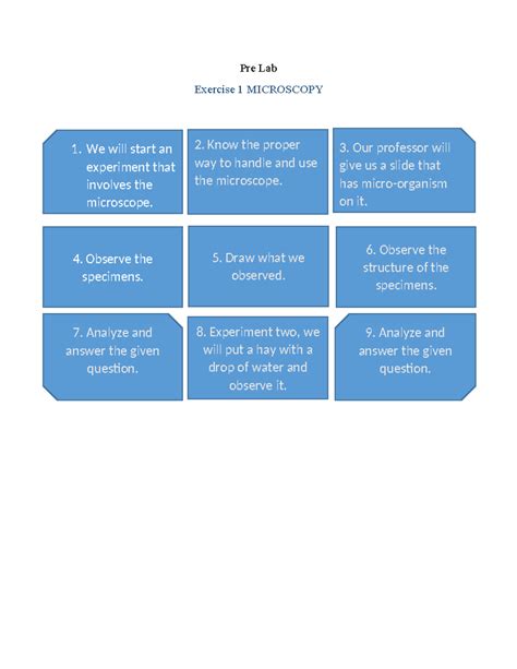 pre lab pre lab pre lab exercise 1 microscopy 1 we will start an