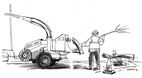 Lineandwash Tree Cutting