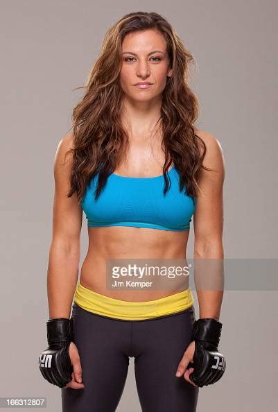 Miesha Tate Poses For A Portrait During A Photo Shoot On April 10