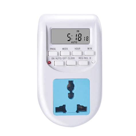 Digital Programmable Timer Switch 220v 230v 50hz 60hz 7 Days Weekly