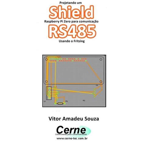 Projetando Um Shield Raspberry Pi Zero Para Comunicacao Rs485 Usando O Fritzing Em Promoção Na