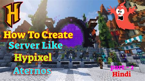 How To Create Server Like Hypixel On Aternos Part Minecraft Hindi YouTube