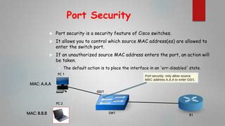 Network Security Port Security Pptx Operating Systems Computer Software And Applications