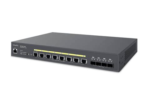 Cloud Managed Port Gigabit W PoE Switch ECS FP Synix Technology