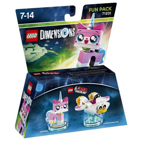 Lego Dimensions Lego Movie Unikitty Fun Pack Games Zavvi