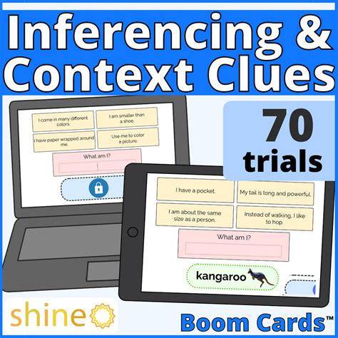 Inferencing And Context Clues Shine Speech Activities