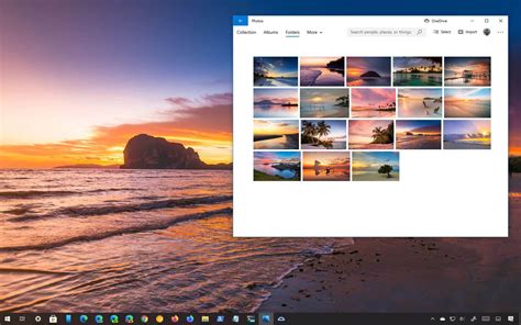 适用于 Windows 10 的 Beach Glow 主题（下载）