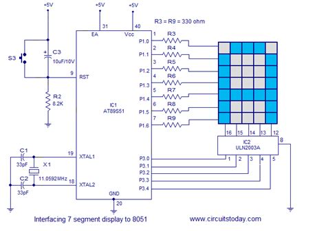 Led Moving Display Board Circuit Diagram Circuit Diagram