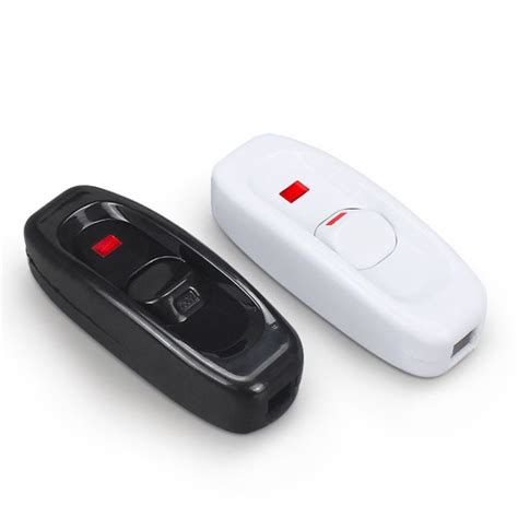 Cord Switch 240v 10a Inline On Off Button Table Lamps Desk Light Cord Cable Switch Line Switch