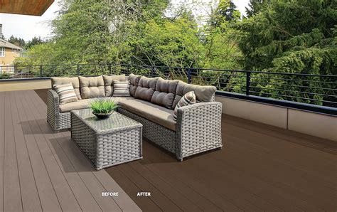 Composite Deck Refresh Color Visualizer Rust Oleum
