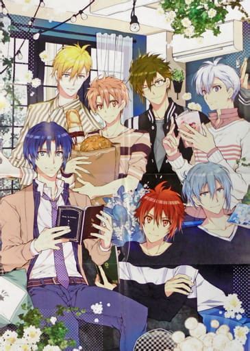 駿河屋 B2両面ポスター八つ折 Idolish7アッシュ＆英二 「アイドリッシュセブンbanana Fish」 Spoon2di
