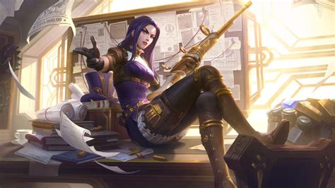 League Of Legends Caitlyn Wallpaper 1920x1080