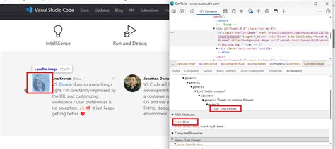 A Y Code Visualstudio VisualStudioCode HomePage Screenreader Screenreader Reads As Image