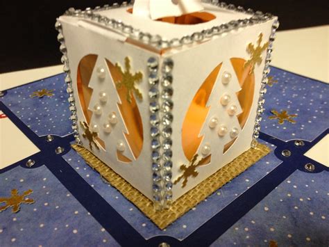 Paper Craft Studios Explosion Box Tutorial W Template