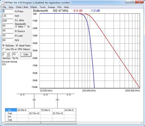 Rf Filter App