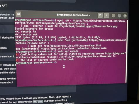 Conflicting Values Setlist Of Sources Could Not Be Read Error When I Sudo Apt Update R