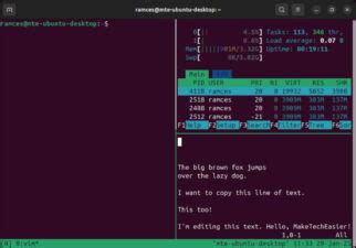 Simple Tricks I Use To Make Good Use Of Tmux In Linux Make Tech Easier