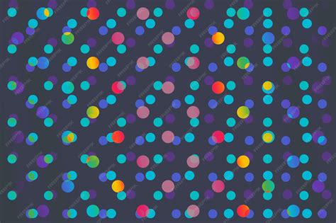 Premium Photo Gradient Dots Pattern Texture Background Modern Dotted Template For Design