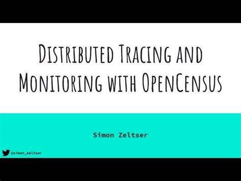 Ndc Conferences Talk Distributed Tracing And Monitoring With