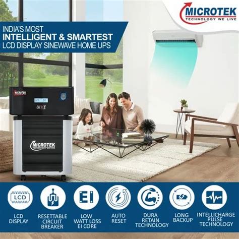 LCD Microtek Luxe V Inverter For Office At Piece In Pune ID