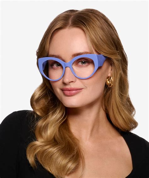 Salon Cat Eye Purple Glasses For Women Eyebuydirect Canada