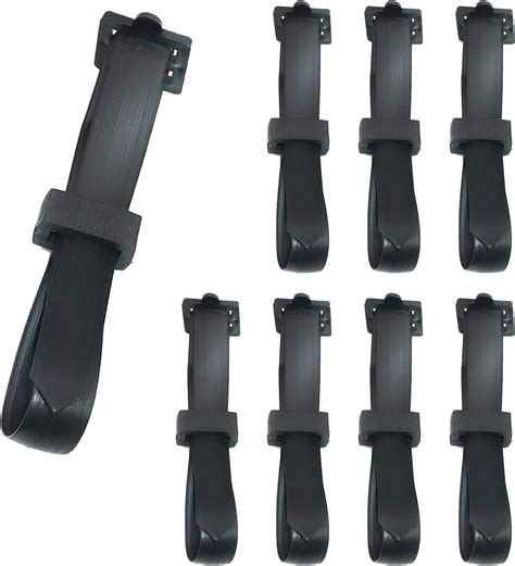 HHONGDU 8 Pcs 30x1 3cm Tree Ties Straps Adjustable Tree Traps Heavy Duty Tree Ties With Buckle