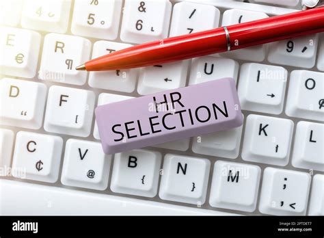 Conceptual Caption Hr Selection Concept Meaning Process And Approached By Human Resources When