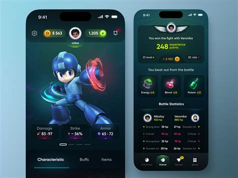 Crypto Battle Game Ui Mobile App Design Behance