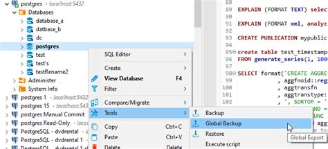 Postgresql Database Dump Without Schema Specification · Issue 18829