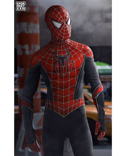 Black Spiderman Suit Replica At Alaina Johnson Blog