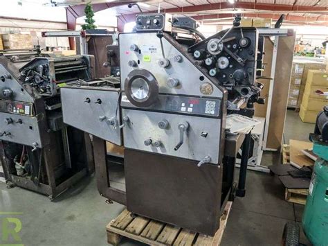 AB Dick 9840 Offset Printing Press Machine Roller Auctions