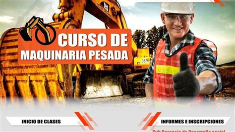 Curso De Maquinaria Pesada 2022 Noticias Municipalidad Distrital De