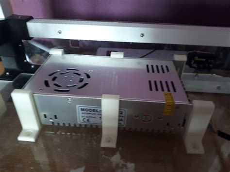 Psu Bracket With 3mm Holes By Scalda Download Free Stl Model
