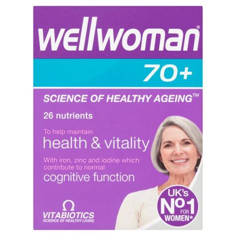 Vitabiotics Wellwoman 70 Health And Vitality Cognitive Function Tablets