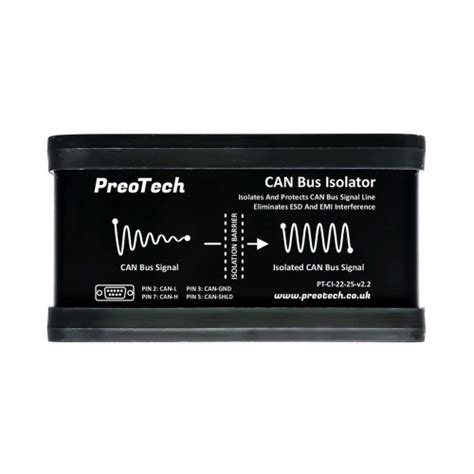 CAN Bus Filters Isolators