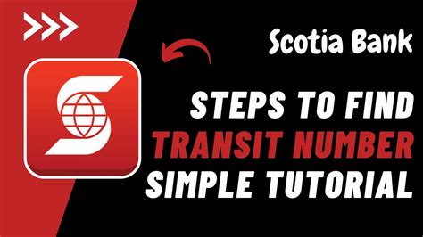 Scotia Bank How To Find Transit Number Find Account Number In Scotiabank App 2023 Youtube