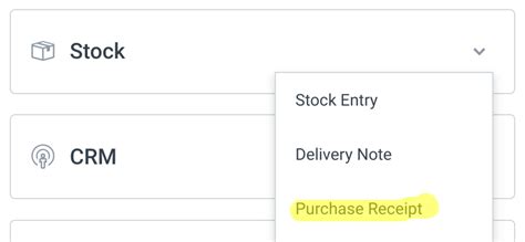 Issuing Purchase Receipt In Erpnext — Tasker Erpnext Is Easy Implementation Is Hard Were