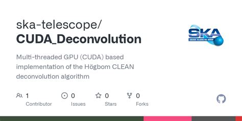 Github Ska Telescopecudadeconvolution Multi Threaded Gpu Cuda