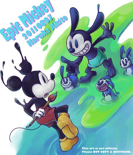 Epic Mickey By Akito004 On Deviantart