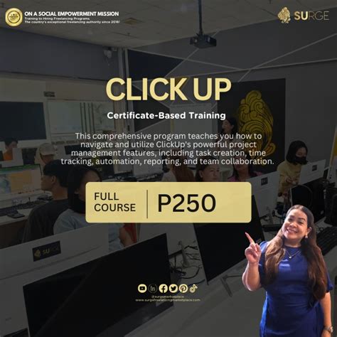 Surge Click Up Regular Rate 1000 — Discounted Rate Promo P250