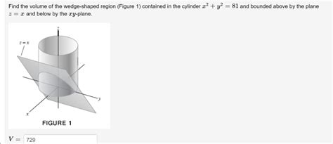 Solved This Is A Double Intergration Question