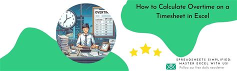 How To Calculate Overtime On A Timesheet In Excel