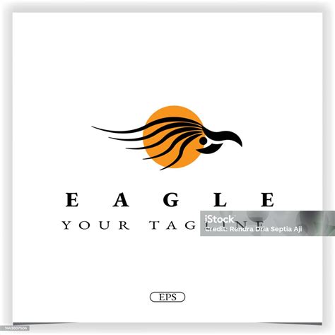 간단한 독수리 로고 프리미엄 우아한 템플릿 벡터 Eps 10 개념에 대한 스톡 벡터 아트 및 기타 이미지 개념 개념과 주제 금색 Istock