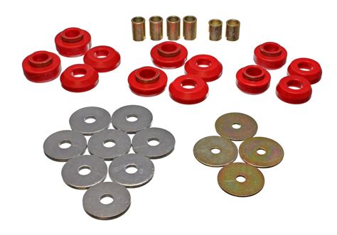 Energy Suspension 34129r Body Mount Set Energy Suspension