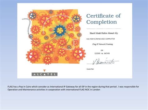 Telecom Certifications Ppt