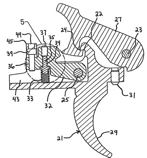 Patent US8069602 Adjustable Dual Stage Trigger Mechanism For Semi Automatic Weapons Google